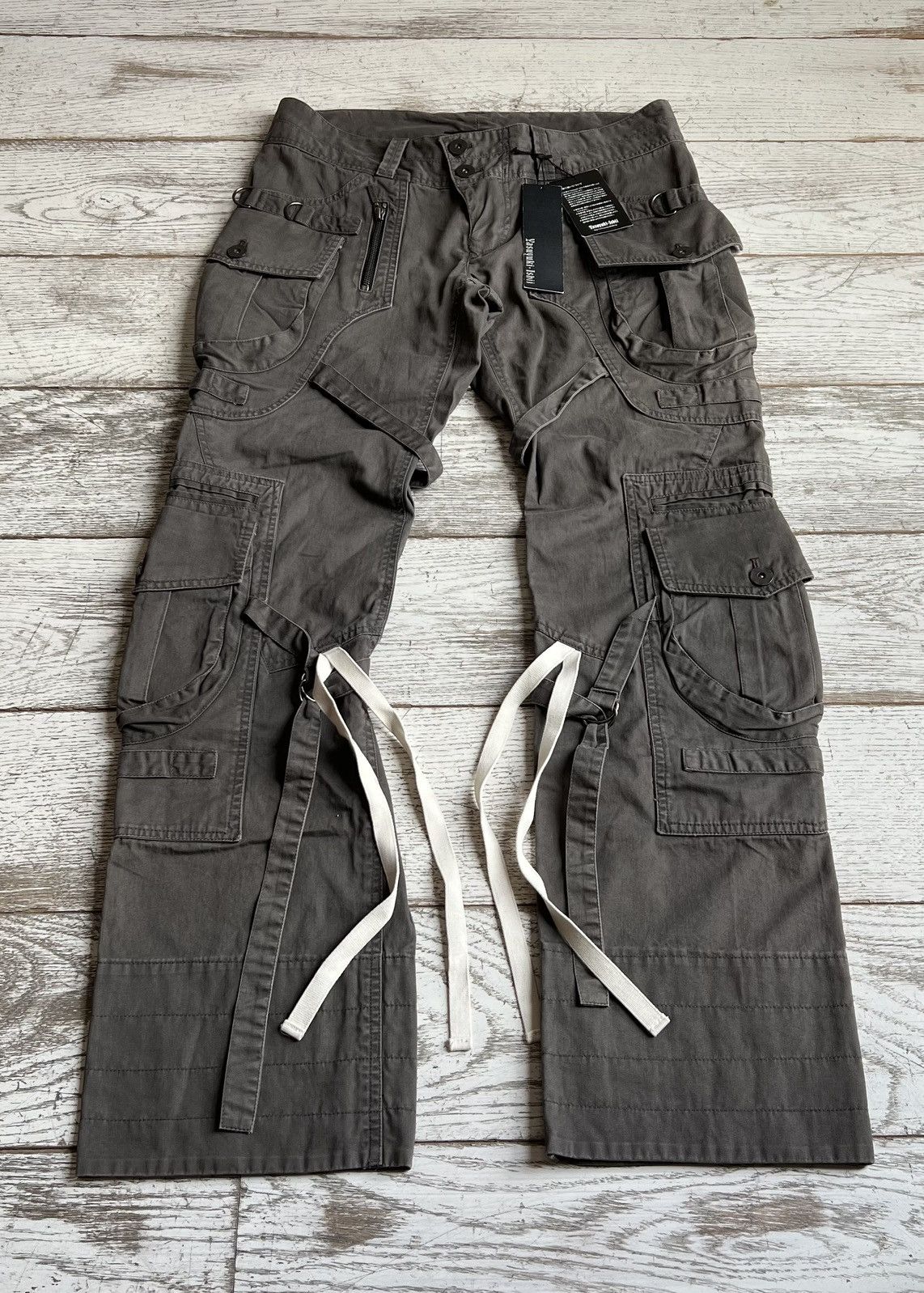Yasuyuki Ishii Rare Yasuyuki Ishii bondage multipocket cargo pants. | Grailed