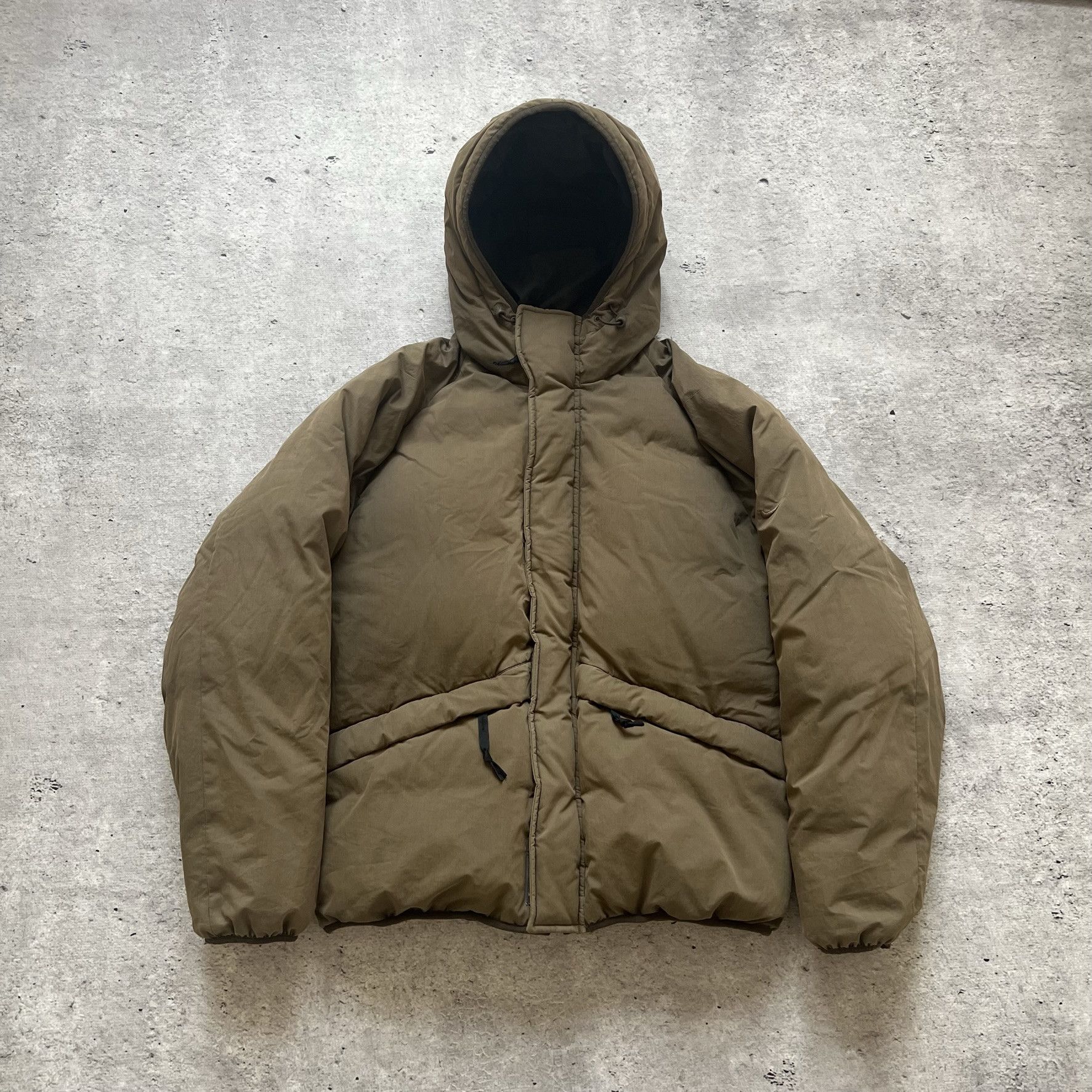 Nike Nike Vintage Washed Green Down Puffer Jacket 90s | Grailed