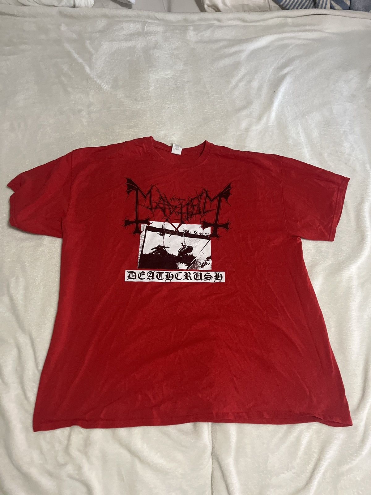 Vintage Mayhem Deathcrush Tee | Grailed
