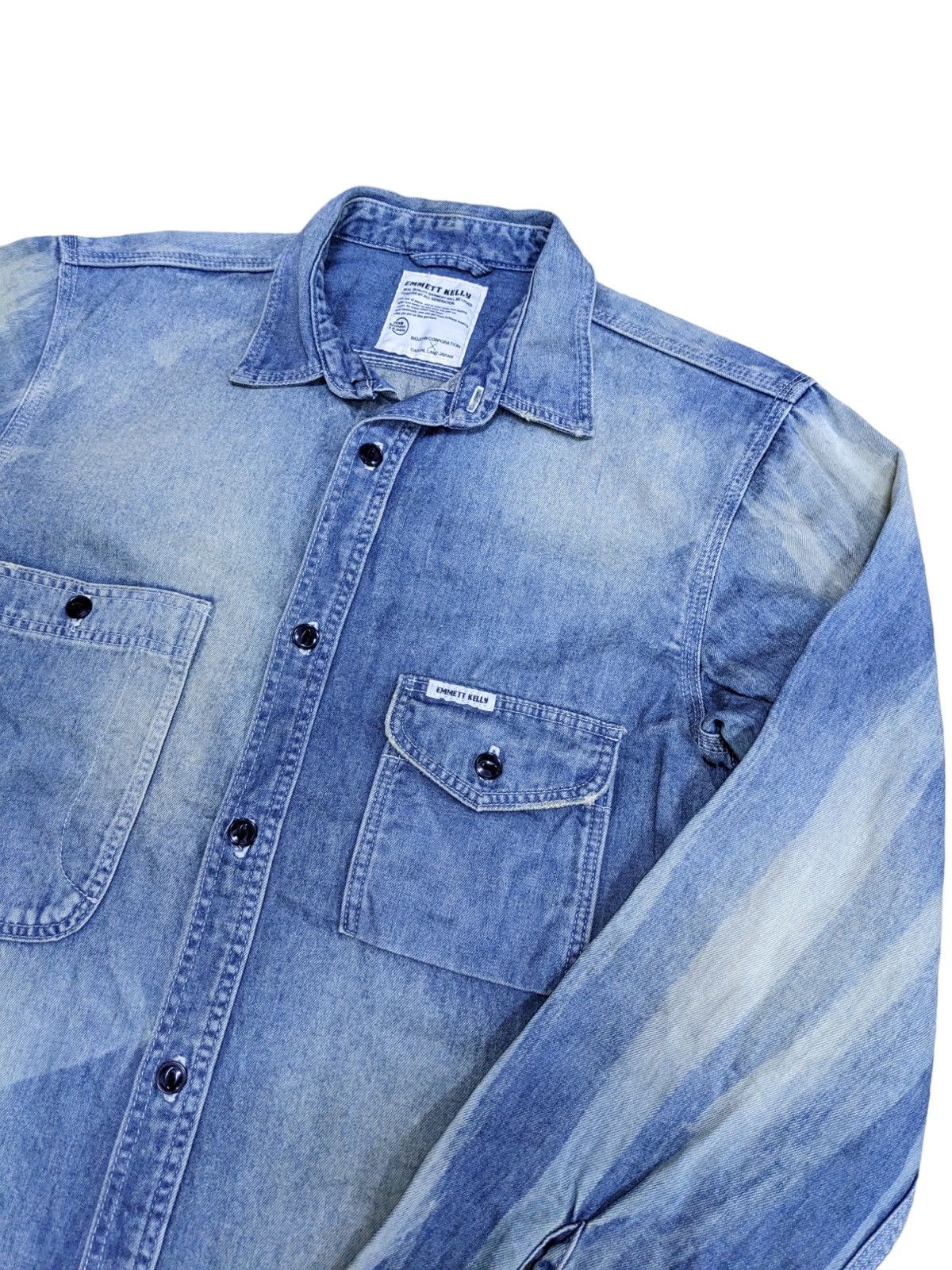 Big John Big John Emmett Kelly Chambray Shirt | Grailed