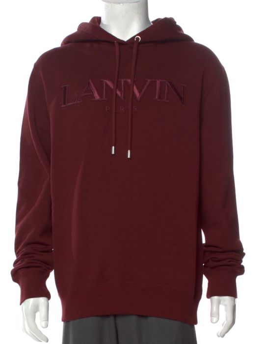 Lanvin LANVIN hoodie STUDY sizes SHOWN IN PHOTOS by tape measure | Grailed