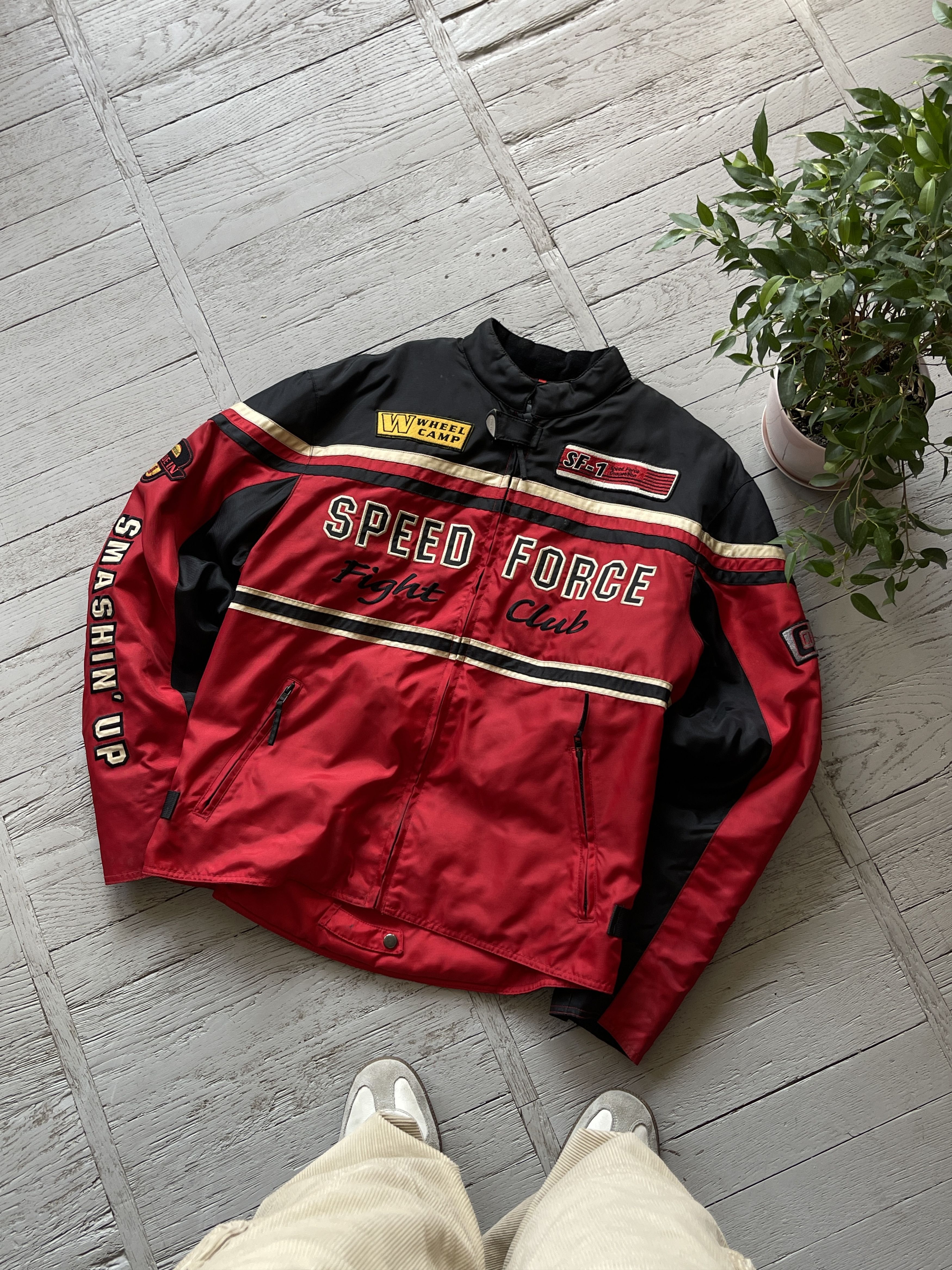Japanese Brand Vintage Speed Force Racing Team Moto Jacket | Grailed