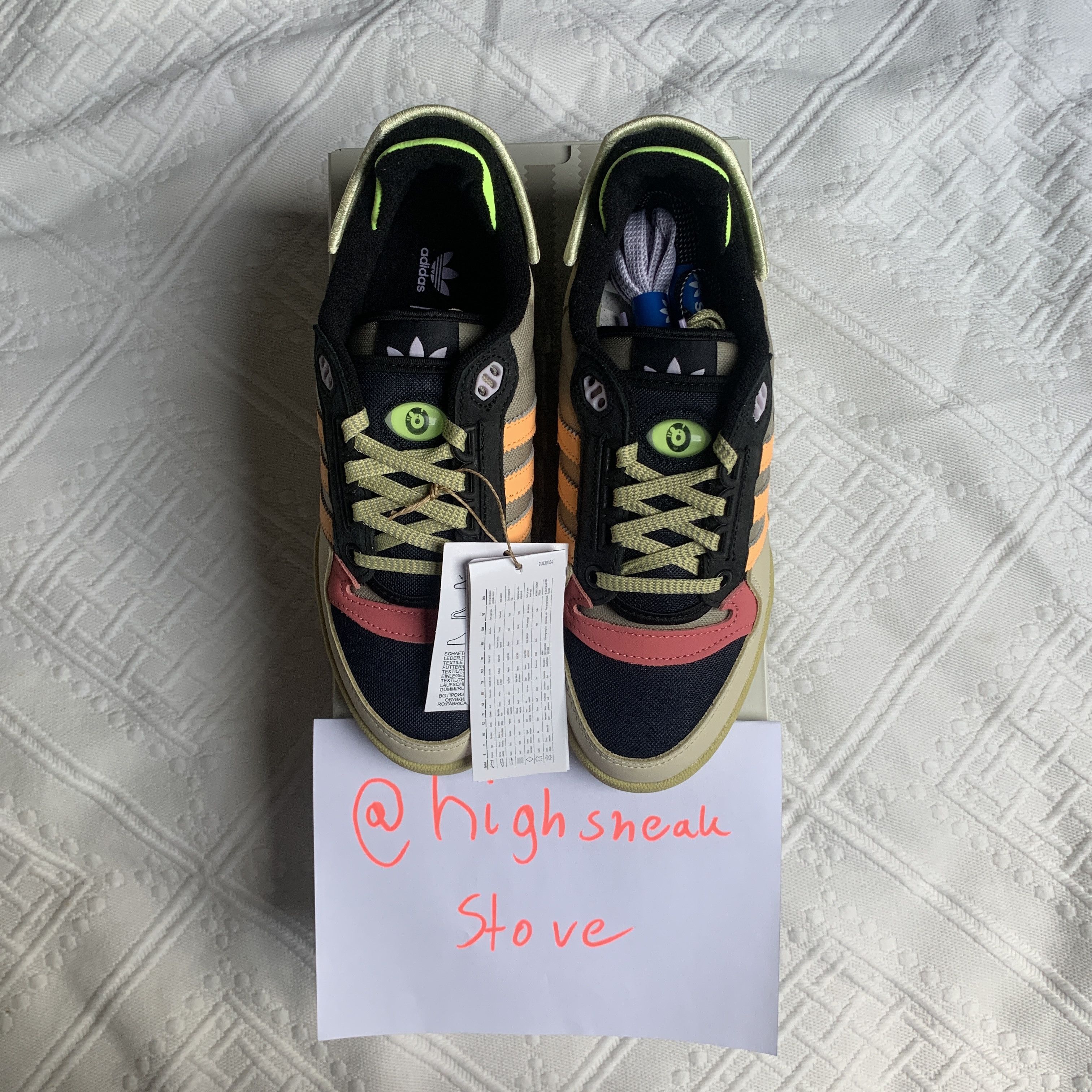 Adidas Adidas x Bad Bunny Forum Low Powerphase (2022) US6.5 | Grailed
