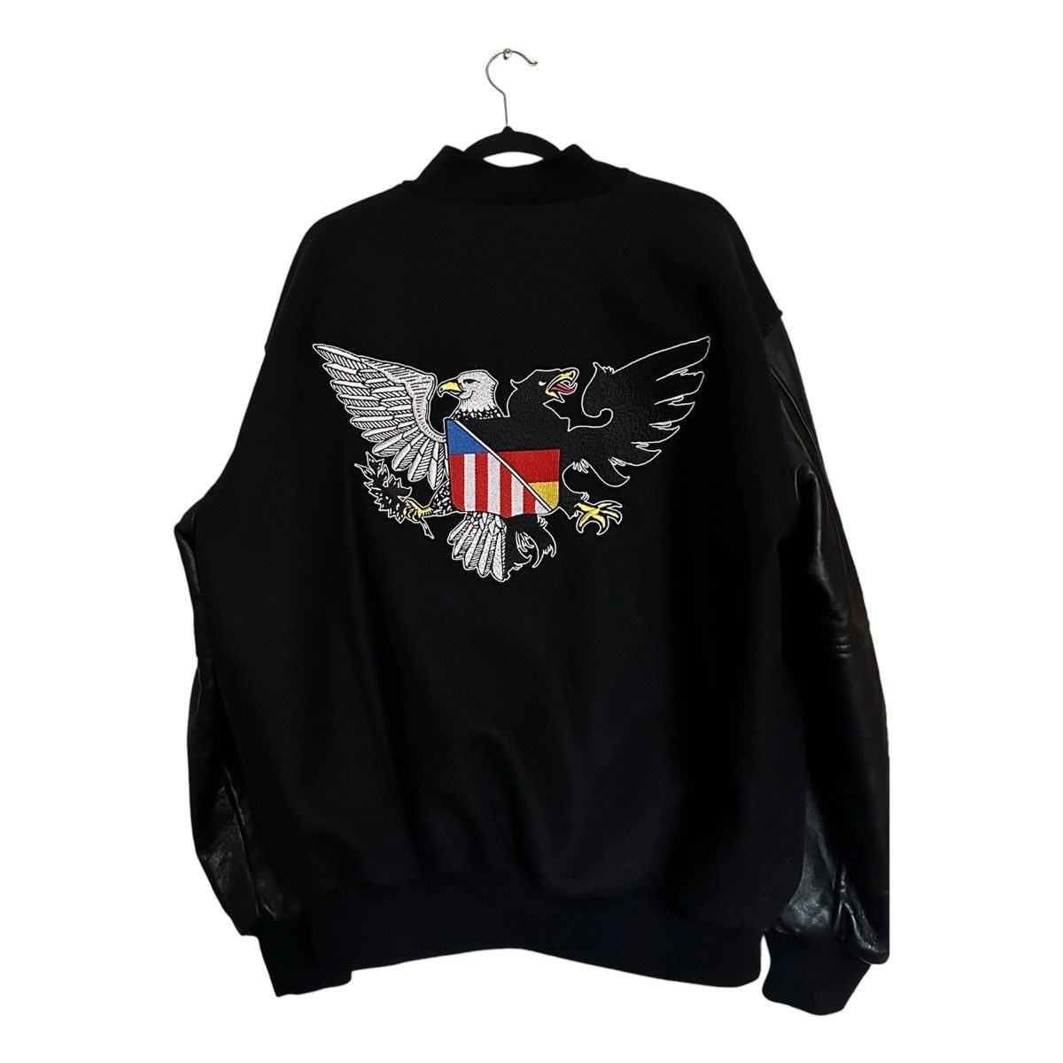 Vetements Vetements Rammstein College Bomber Jacket F/W 21 | Grailed