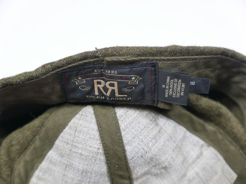 RRL Ralph Lauren RRL Double Ralph Lauren Cap Hat Military Wool Wings NWOT M | Grailed