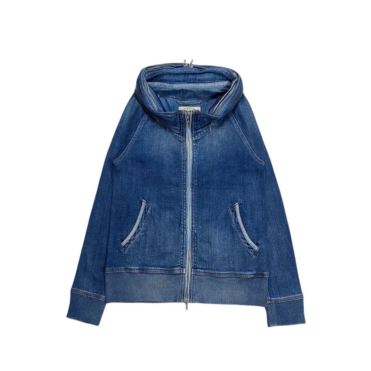 Le Grande Bleu (L.G.B.) GOA Bono Denim Zip Hood Jacket | Grailed