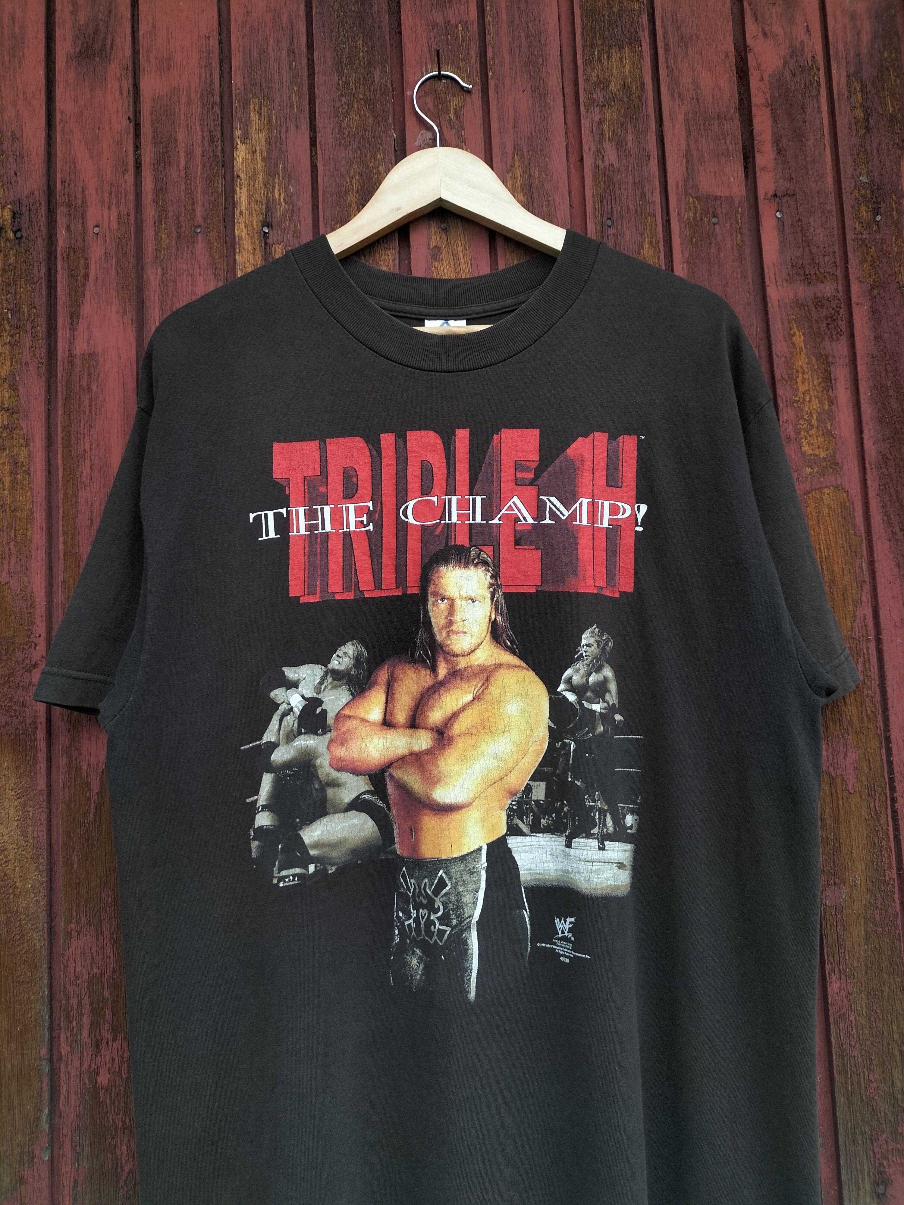 WCW/nWo × WWE × WWF Vintage rare WWF Triple H 1999 T Shirt | Grailed
