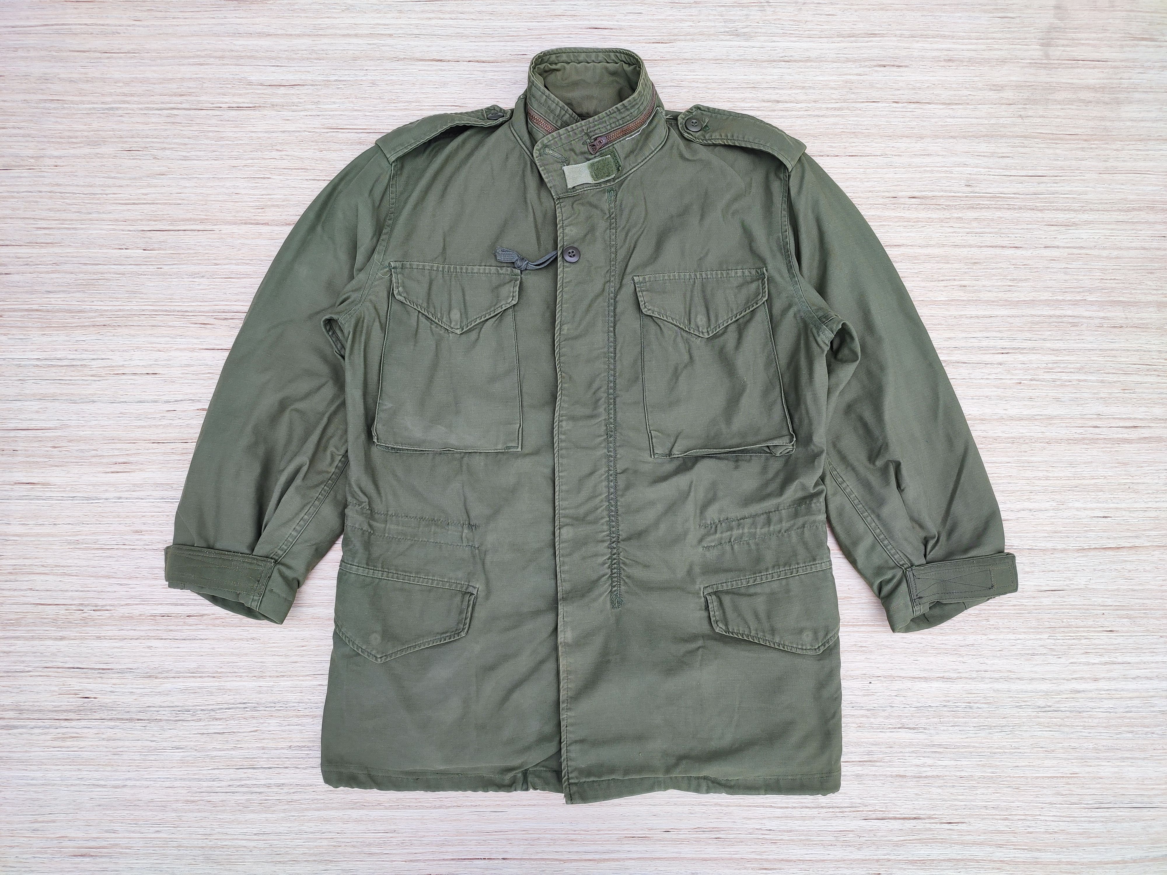 Vintage Vintage US Army M65 Field Jacket OG 107 Scovill Zipper | Grailed