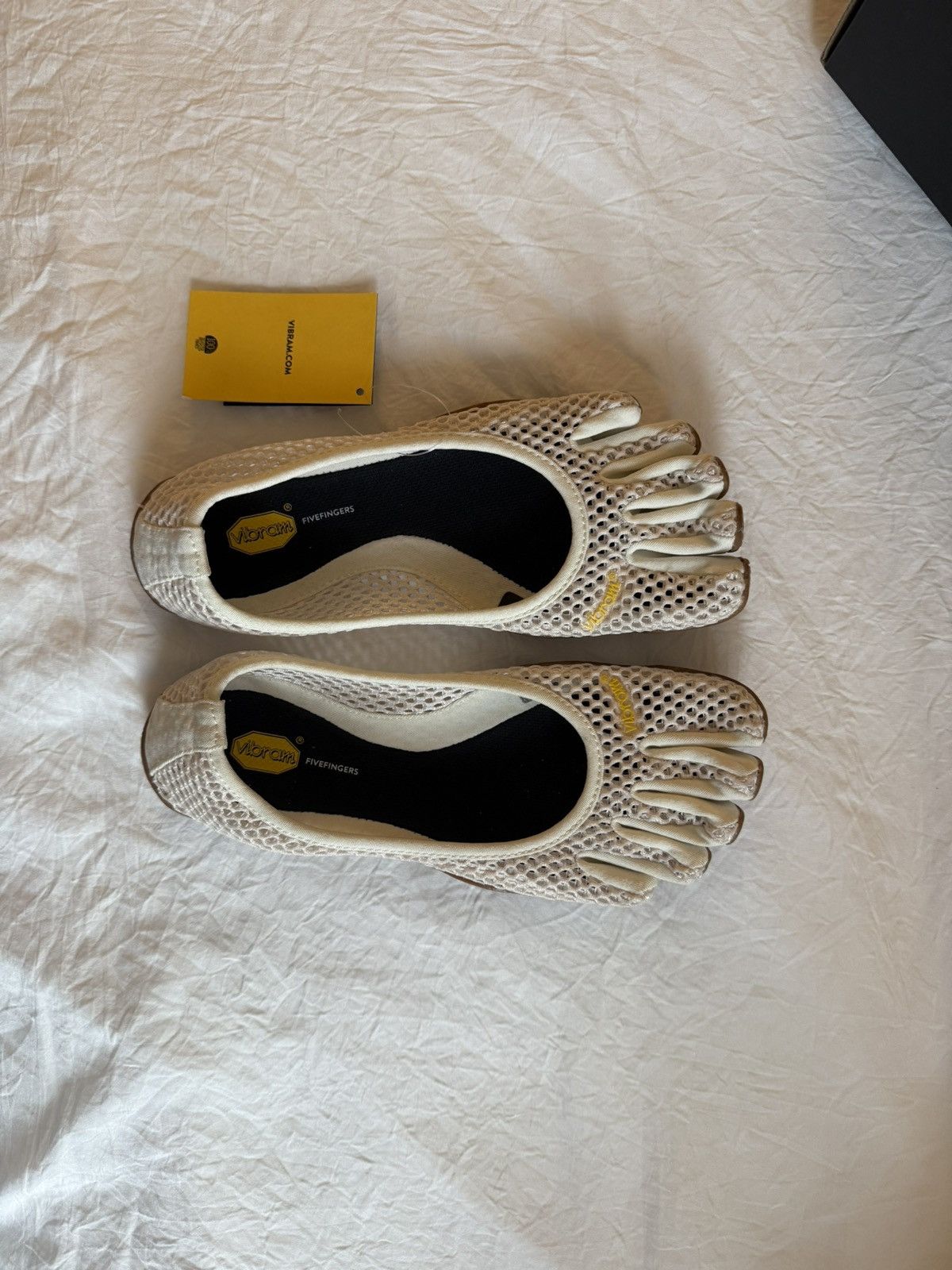 Vibram White Vibram Vi-B FiveFinger shoes | Grailed