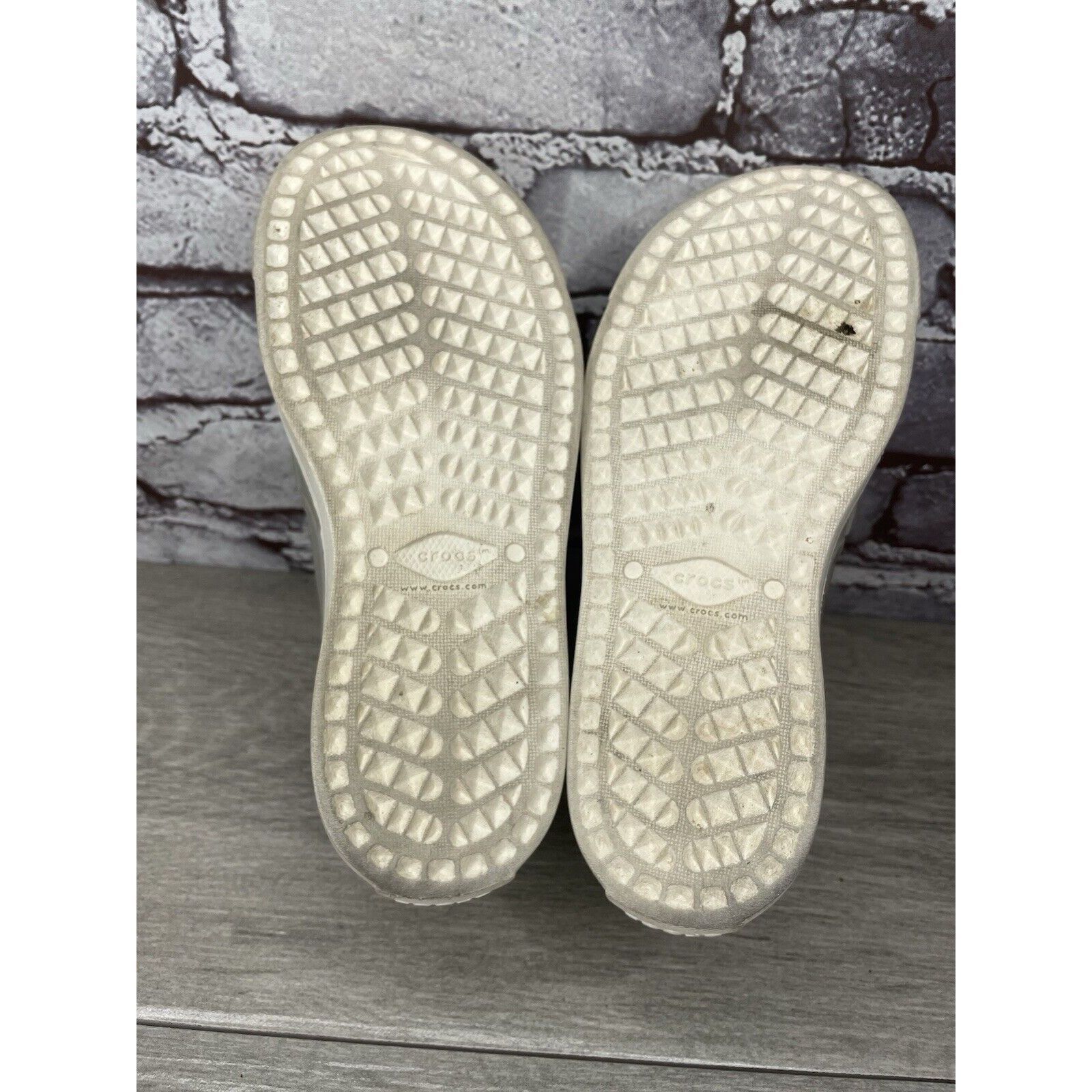 Crocs Crocs Iconic Comfort Citilane Roka Gray Perforated Loafers S ...