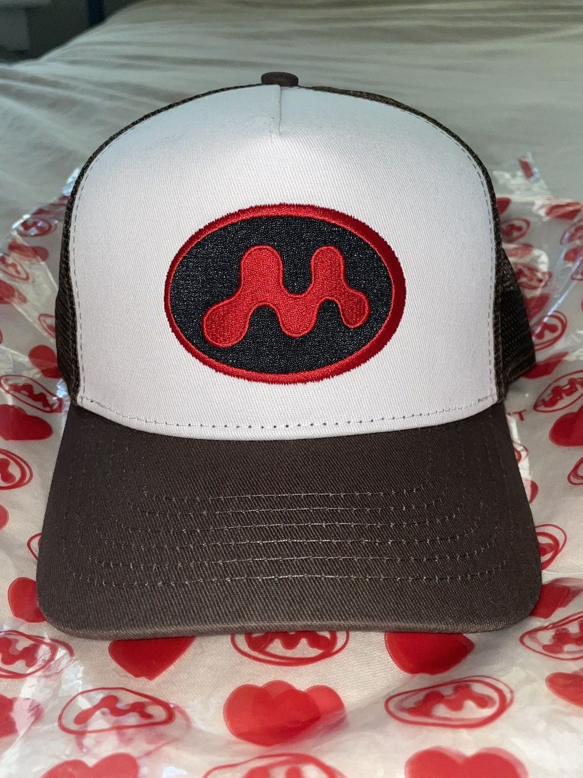 Mowalola Mowalola Puff Puff Trucker Hat | Grailed