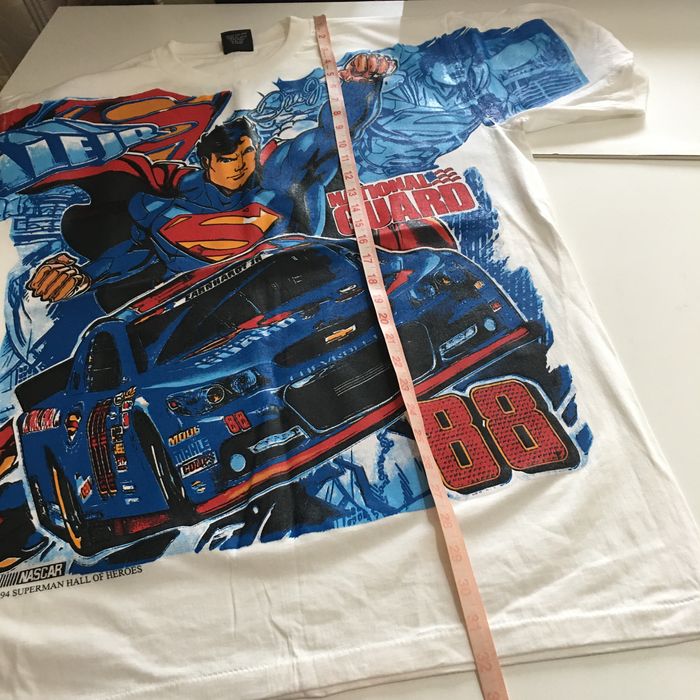 NASCAR Superman Nascar Dale Jr All Over Print T-Shirt XL Modern | Grailed