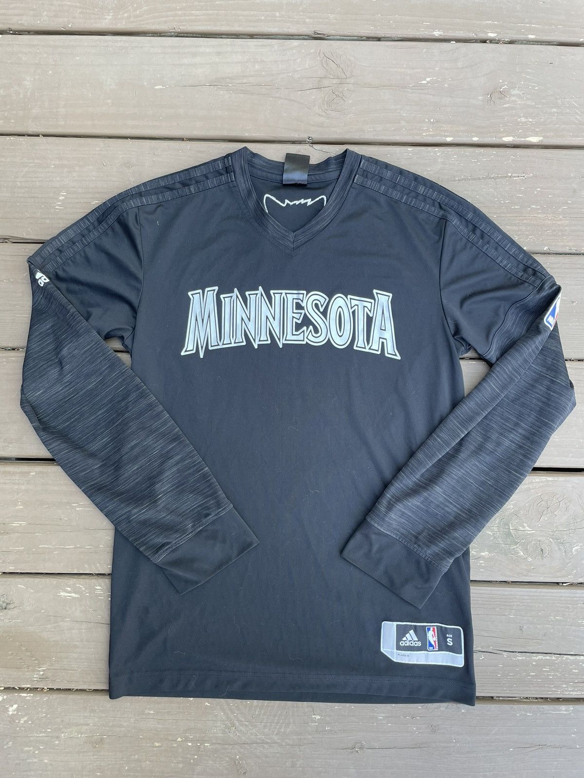 Adidas × NBA × Streetwear Minnesota Timberwolves Shooting Shirt | Grailed