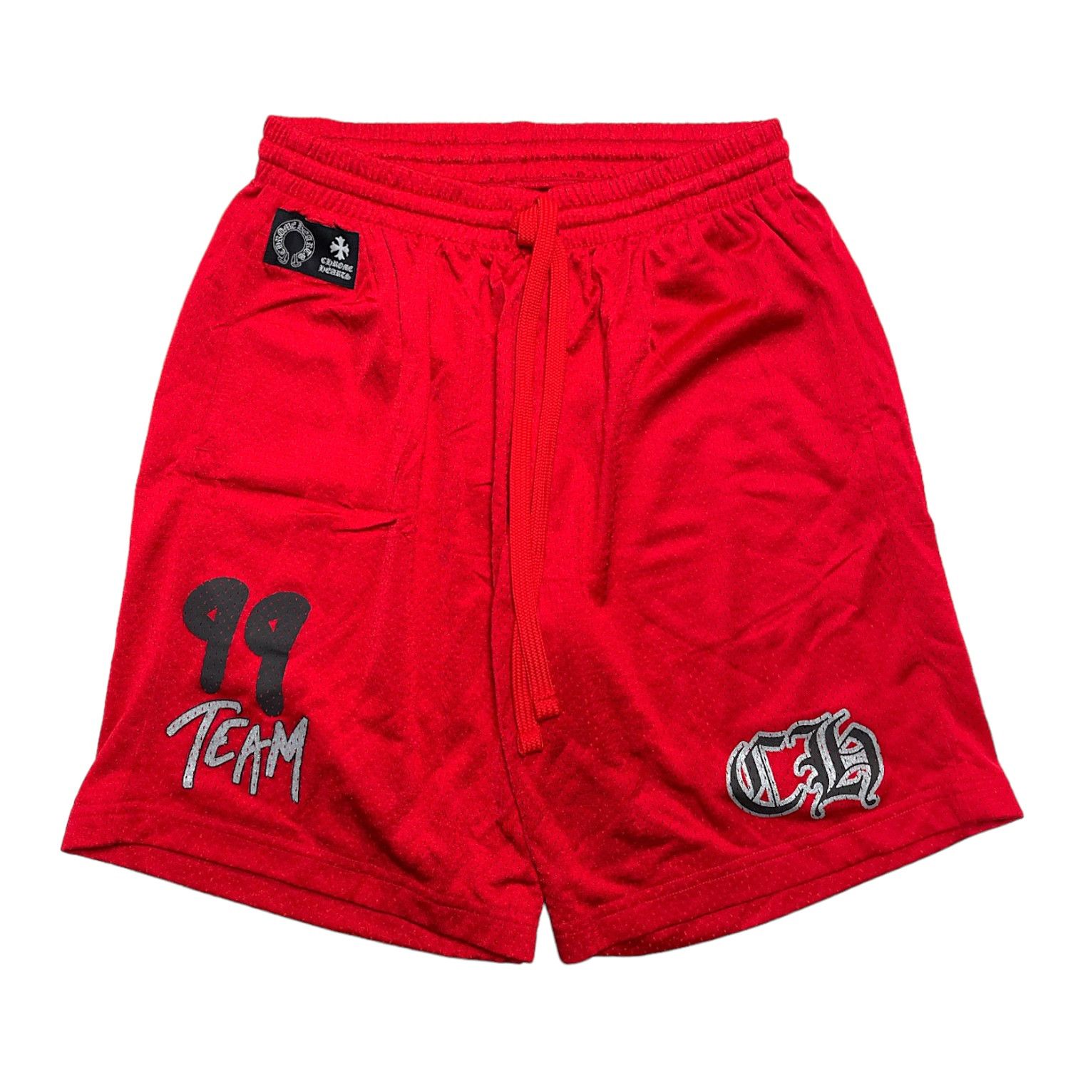 Chrome Hearts Chrome Hearts Matty Boy Form Mesh Varsity Shorts Red ...
