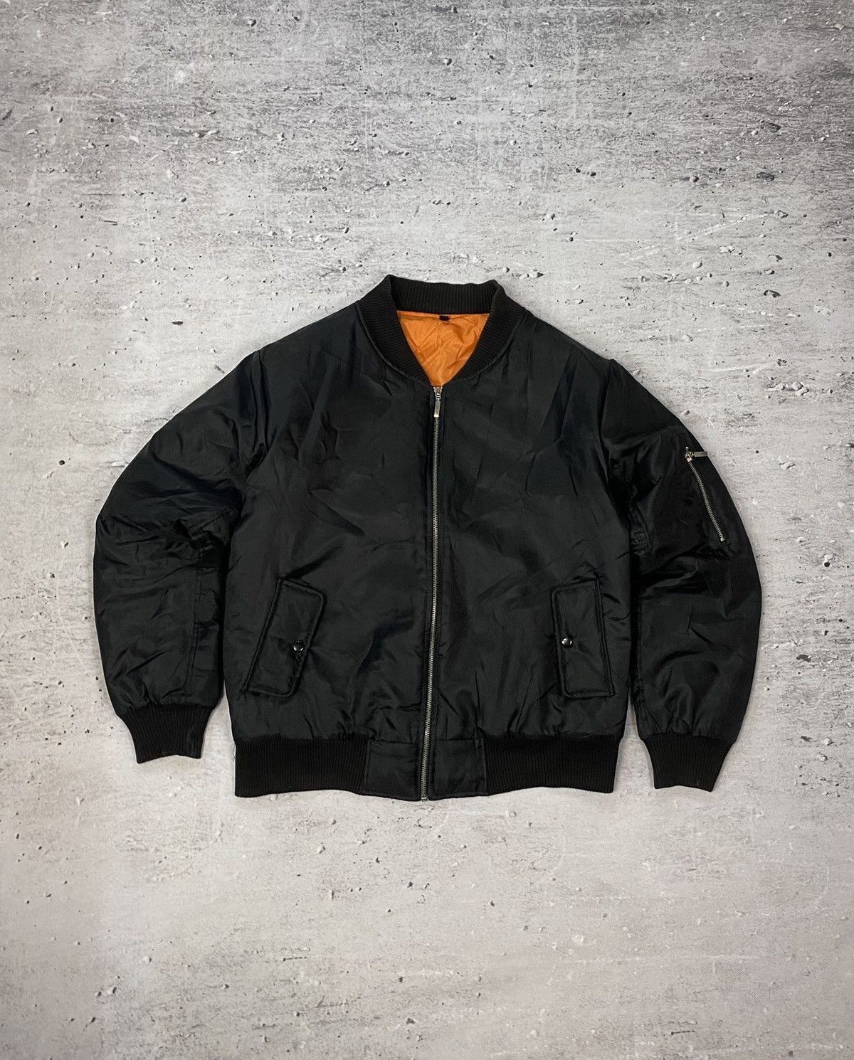 Bomber Jacket × Japanese Brand × Ma 1 Vintage MA-1 Flyer's Man Intermediate Bomber Jacket | Grailed