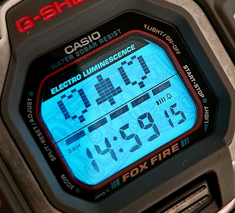 Vintage DW-8120 FOXFIRE SLOT MACHINE VINTAGE-G CASIO G-SHOCK 1995 | Grailed