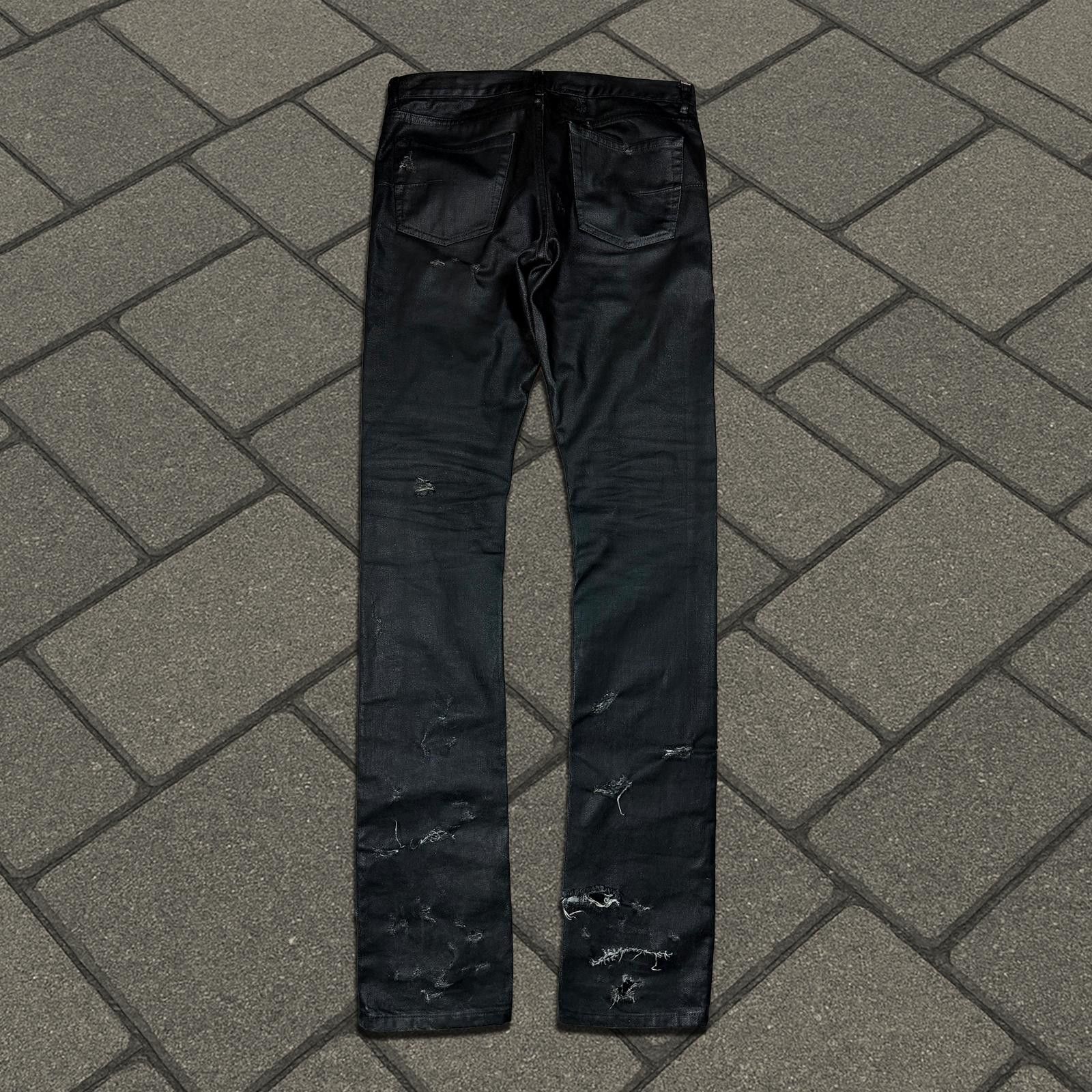 Dior SS04 Dior Homme Waxed Strip Denim | Grailed