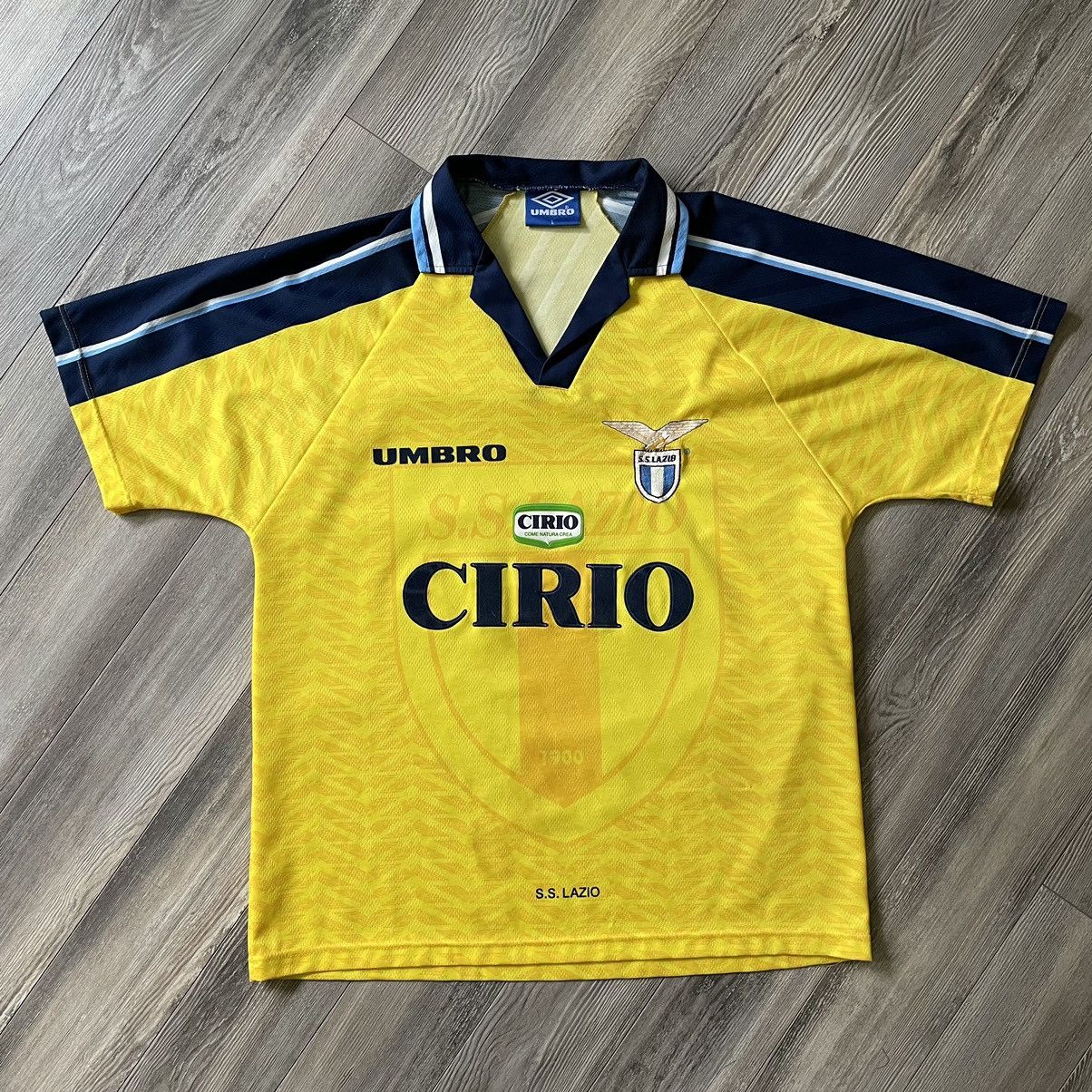 Umbro × Vintage 1997-1998 LAZIO AWAY JERSEY | Grailed