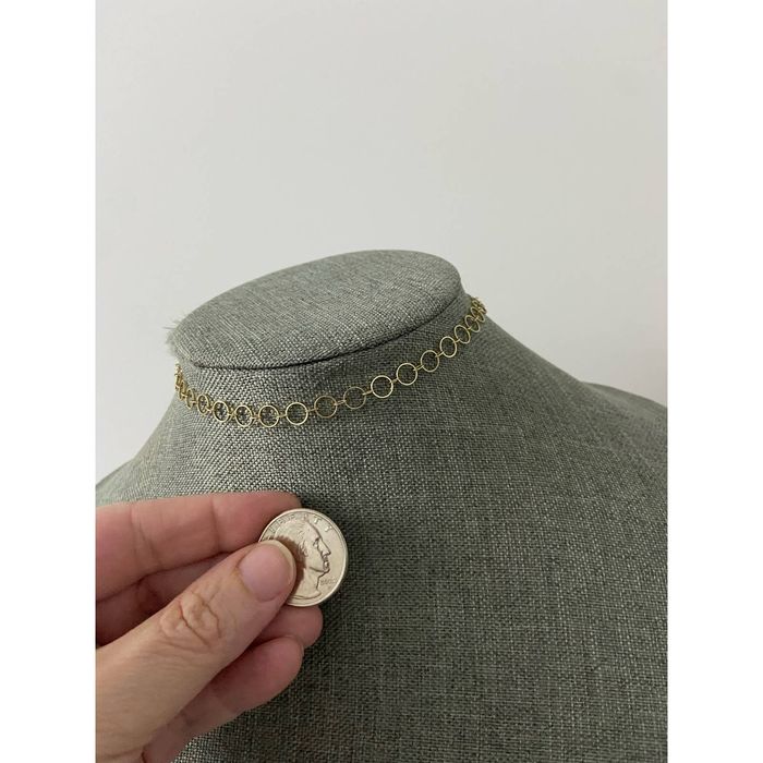 Generic Child’s round link chain necklace gold tone | Grailed