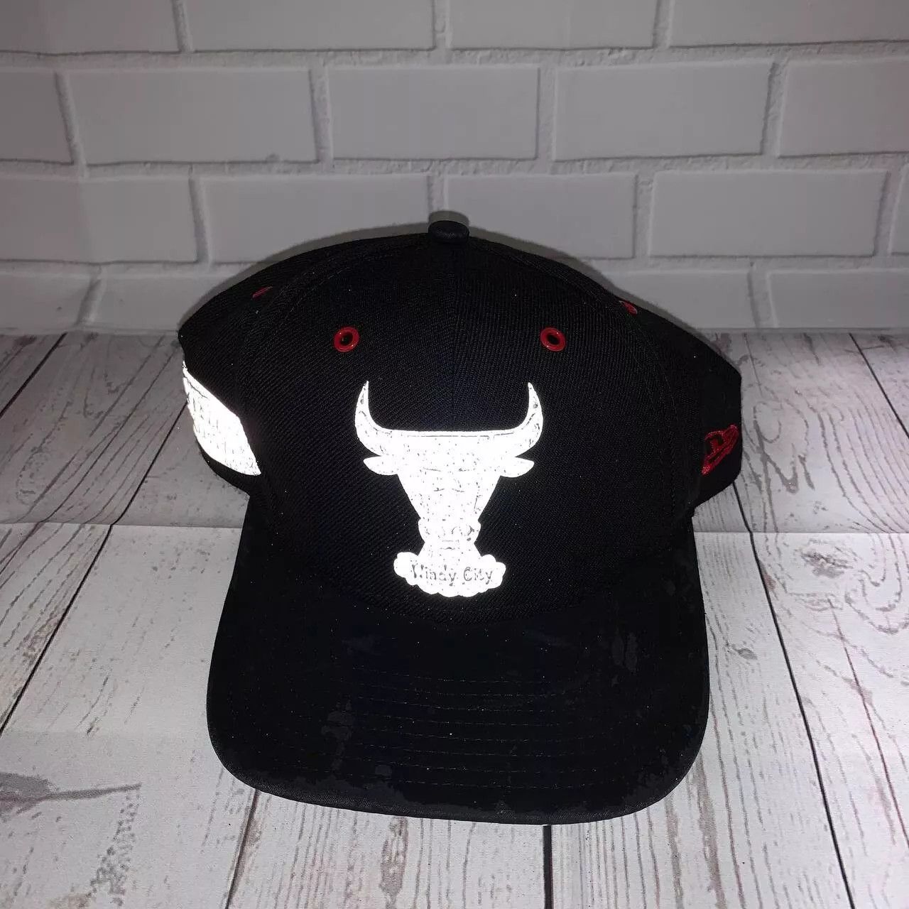 New Era Chicago Bulls NBA Finals Reflective Hat Snapback Cap Men | Grailed