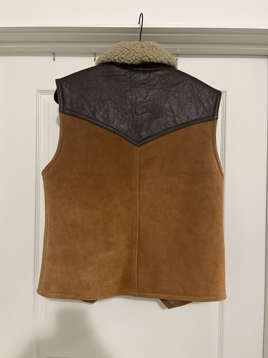 MasterPiece Master Supply suede leather western vest | Grailed