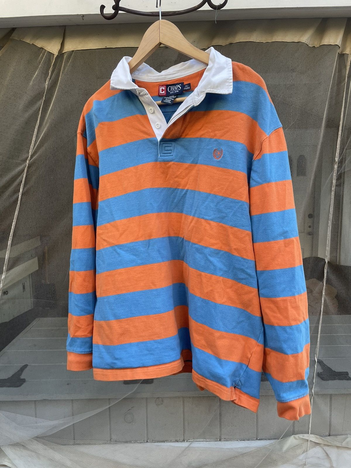 Chaps Ralph Lauren × Vintage Chaps Ralph Lauren Rugby Shirt | Grailed