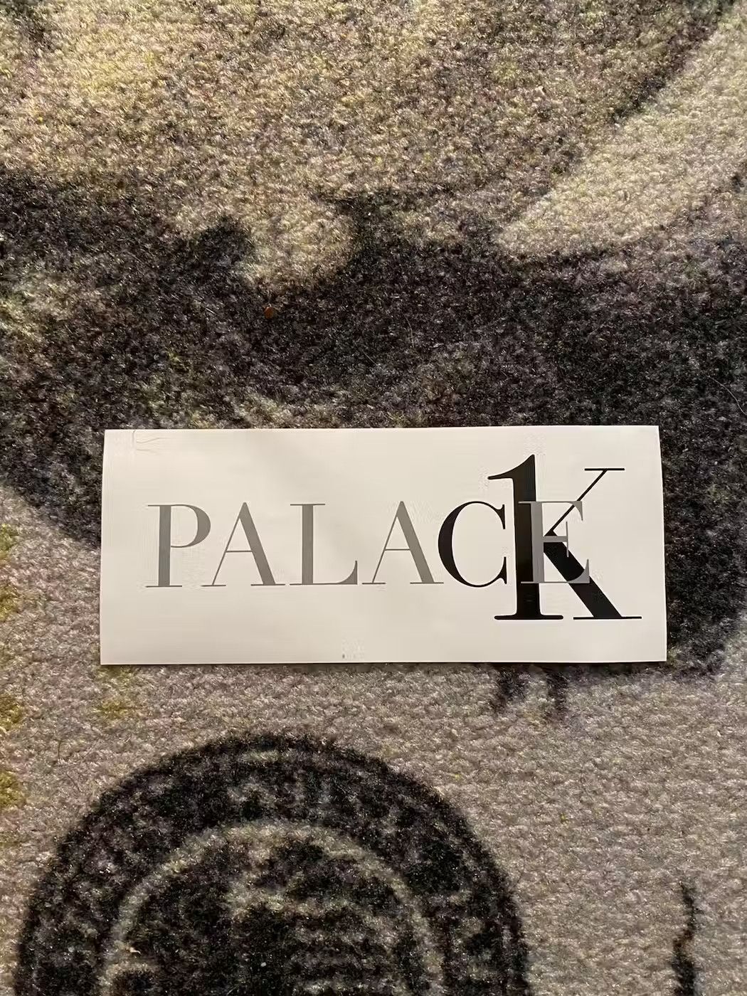 Calvin Klein × Palace CK1 Palace Box Logo Sticker | Grailed