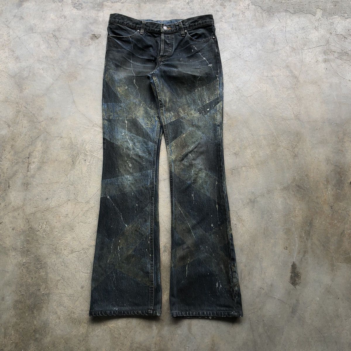 Shellac Vintage SHELLAC punk poem if six was nine style jeans | Grailed
