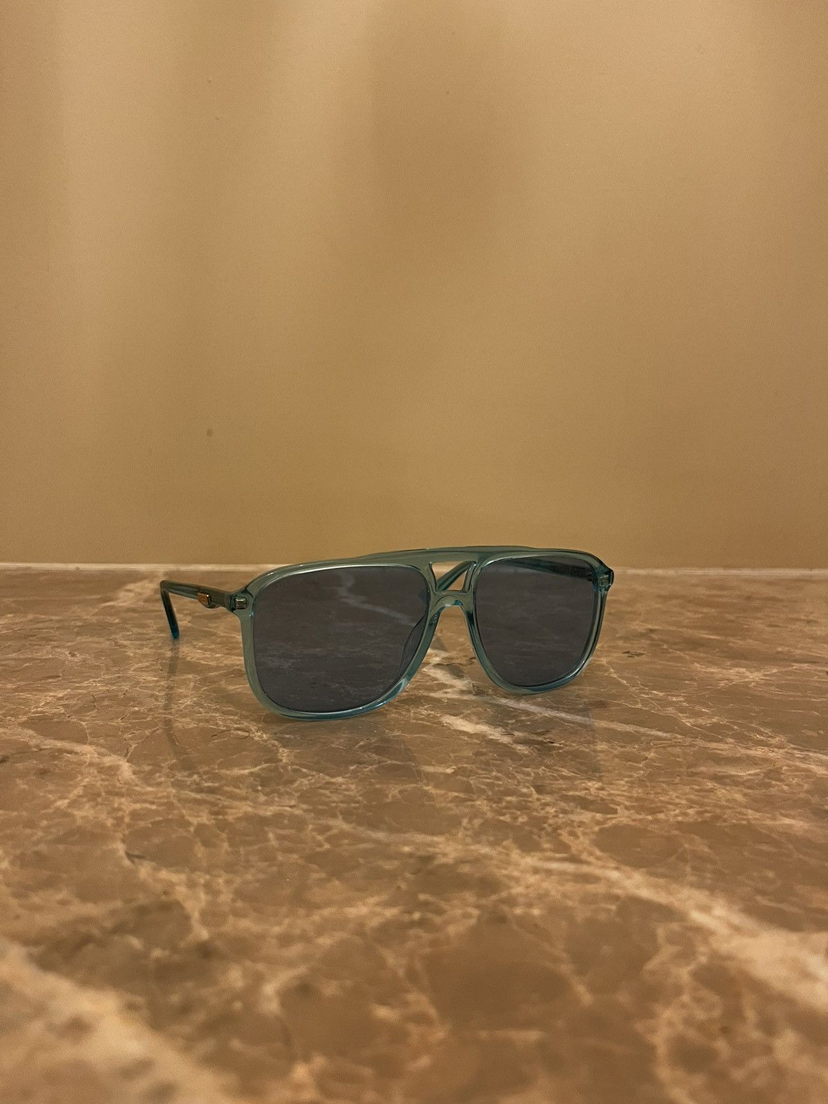 Gucci Gucci GG0262s Light Blue Sunglasses | Grailed