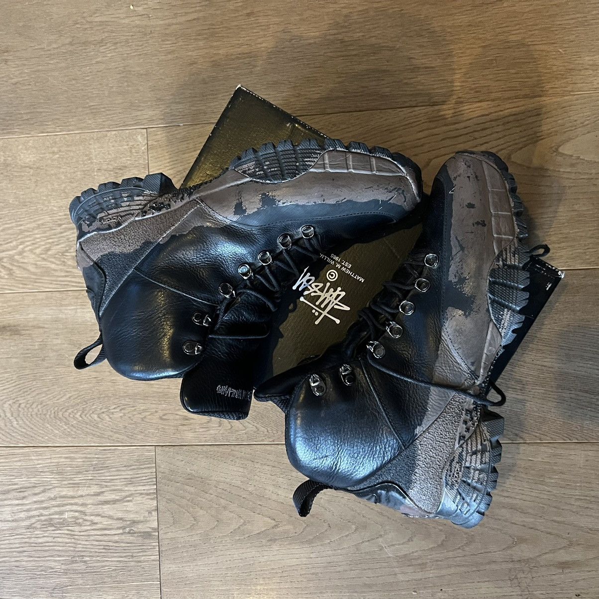 Stussy STUSSY x MATTHEW WILLIAMS x ROA ANDREAS HIKING BOOT | Grailed