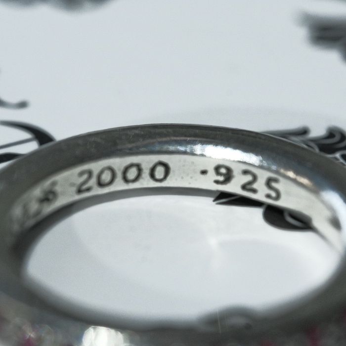 Chrome Hearts CHROME HEARTS NTFL - RUBY PAVED RING | Grailed