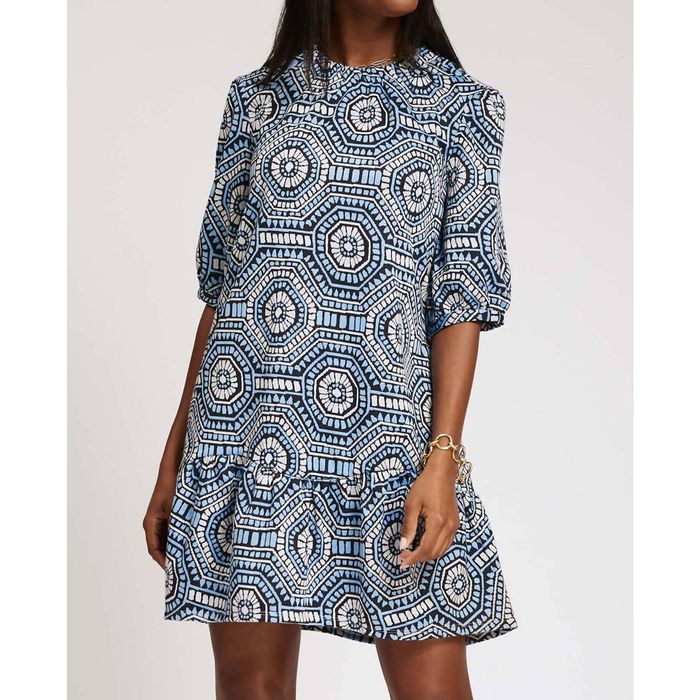 Designer TYLER BOE Tinsley Jacquard Dress In Hydro | Grailed