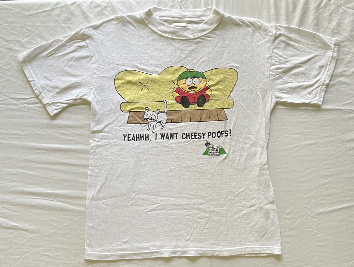 Vintage Vintage 1997 South Park Cheesy Poof Show Promo Tee | Grailed
