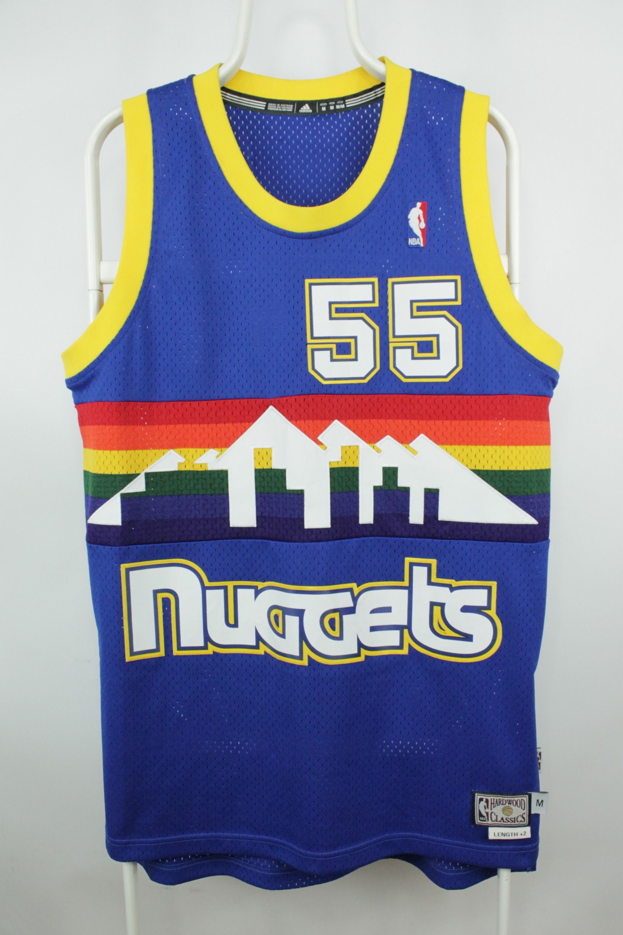 Adidas × NBA × baskets Adidas Denver Nuggets Dikembe Mutombo #55 ...