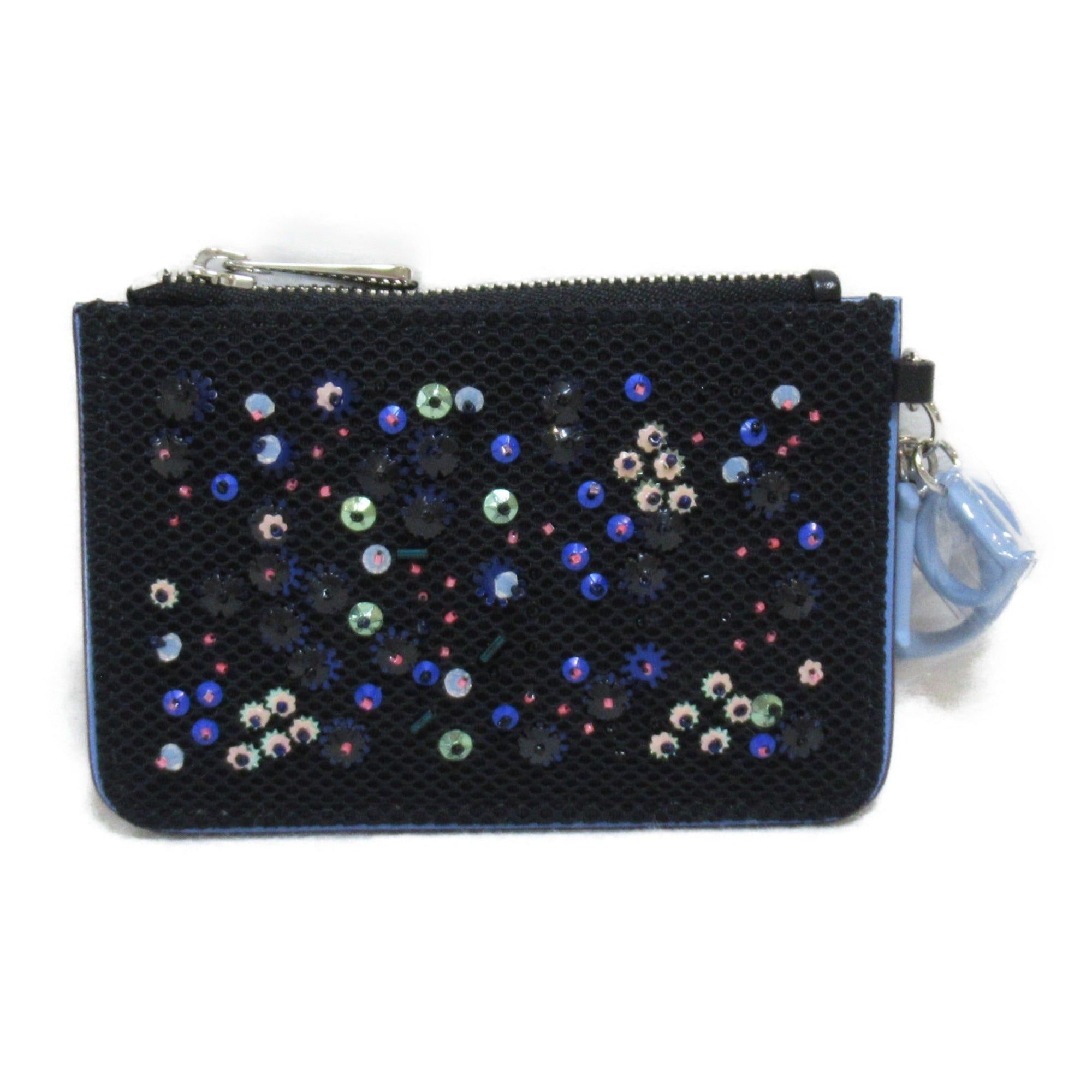 Dior Dior coin purse Black leather Nylon beads | Grailed