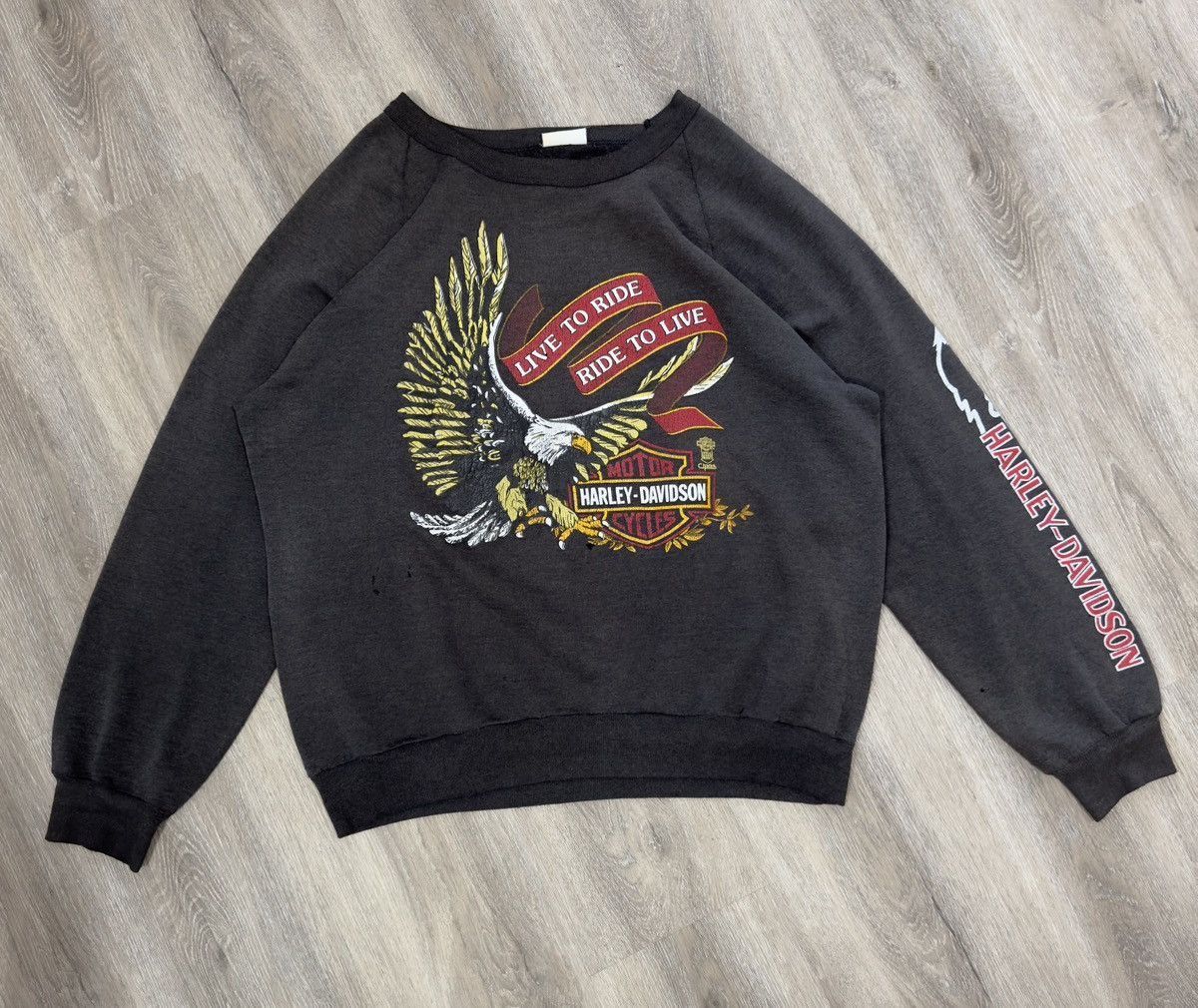 Choppers × Harley Davidson × Vintage Vintage Rare Harley Davidson Live ...
