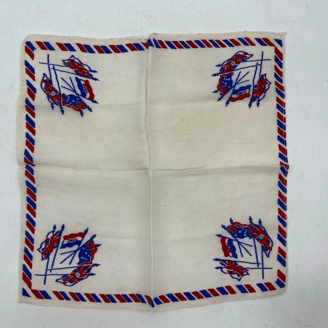 Vintage Authentic British Flags Handkerchiefs in Classic 10 Inch Design ...