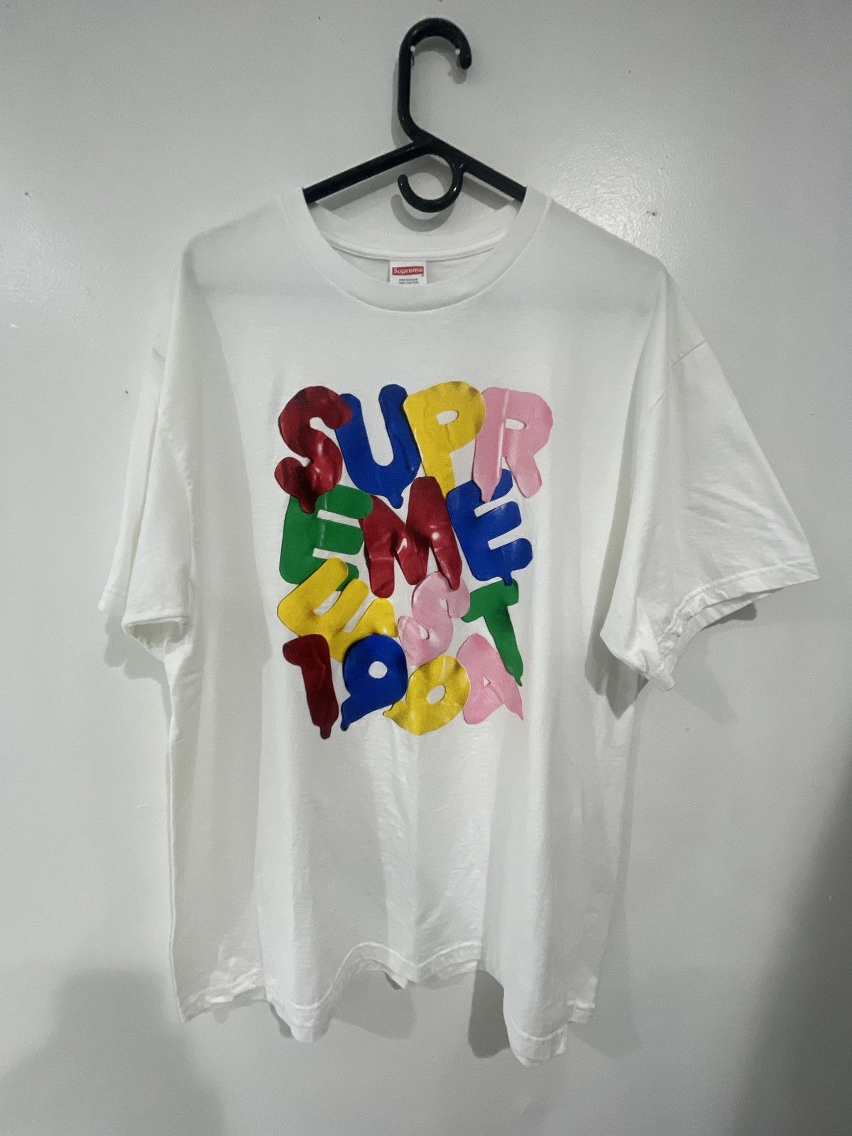 Streetwear × Supreme × Vintage Supreme est 1994 tee bubble letter | Grailed