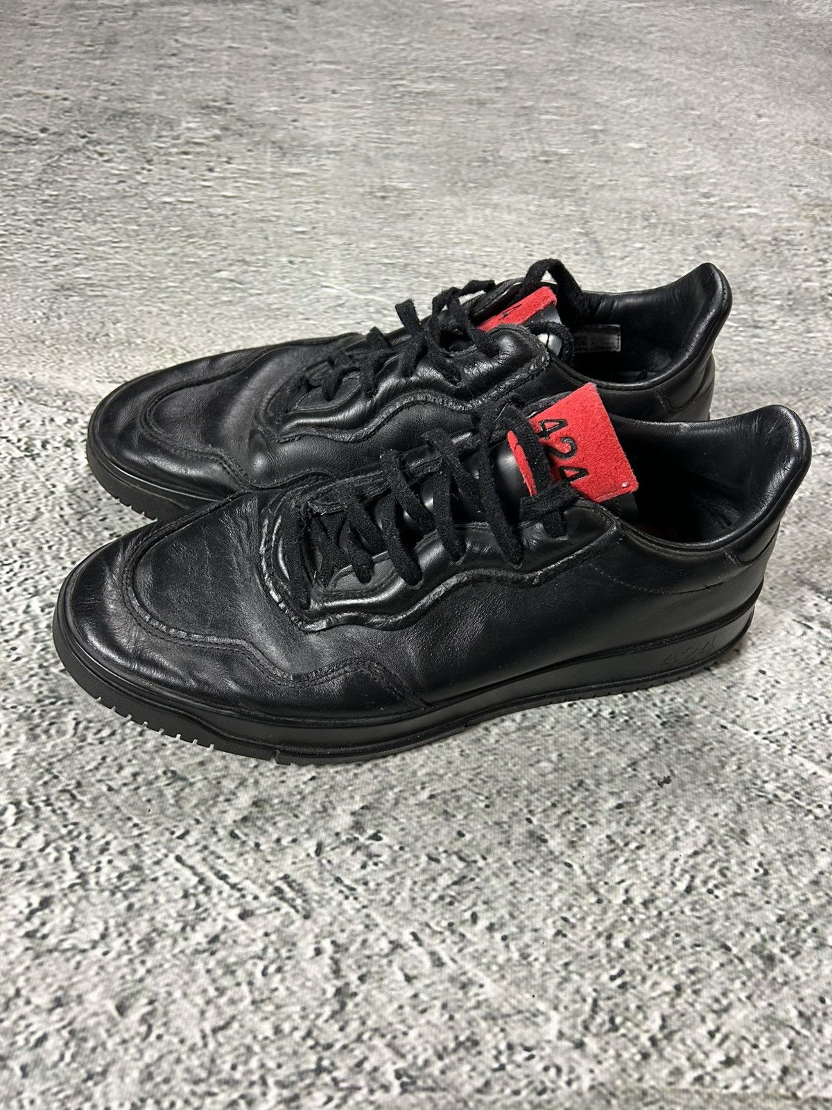 424 × Adidas 424 adidas SC premiere black | Grailed