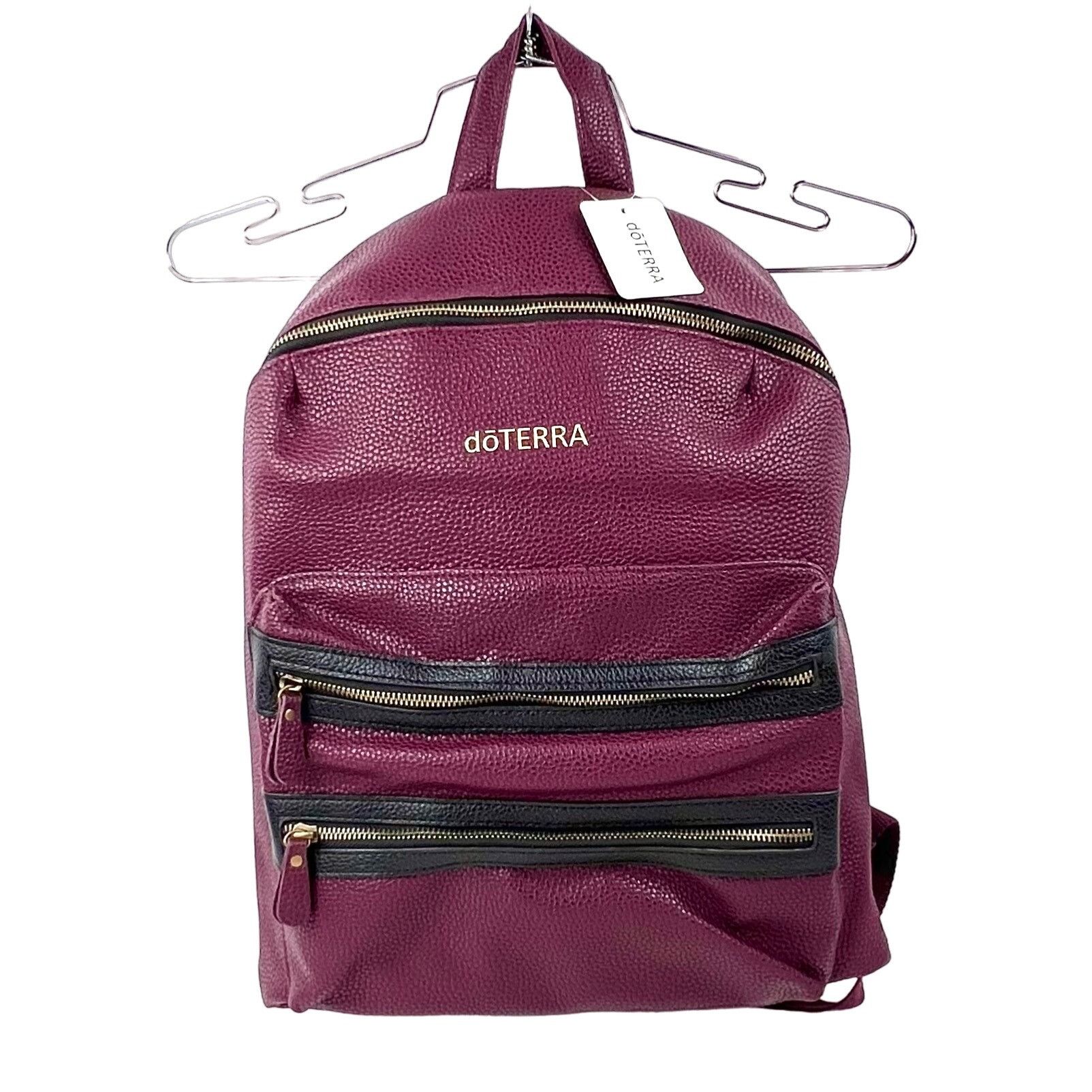 Other Doterra NWT Convention Backpack Burgundy Vegan Leather | Grailed