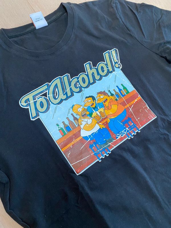 Vintage The Simpsons Homer Duff BeerPhoto Iconic | Grailed