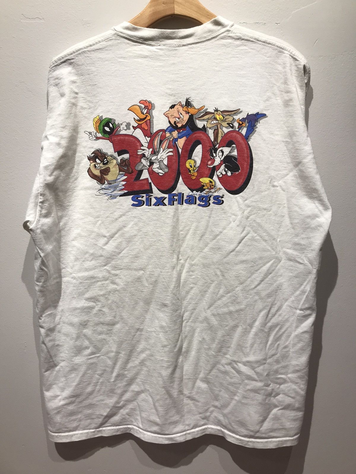 Cartoon Network × Vintage × Warner Bros 2000 vintage retro six flags ...