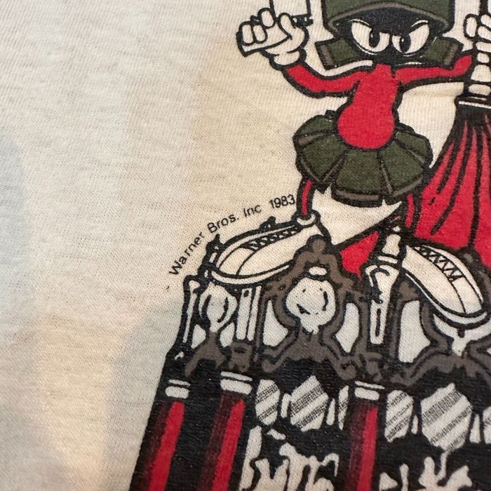 Vintage Vintage Looney Tunes Cartoon 80s Marvin the Martian Baseball ...