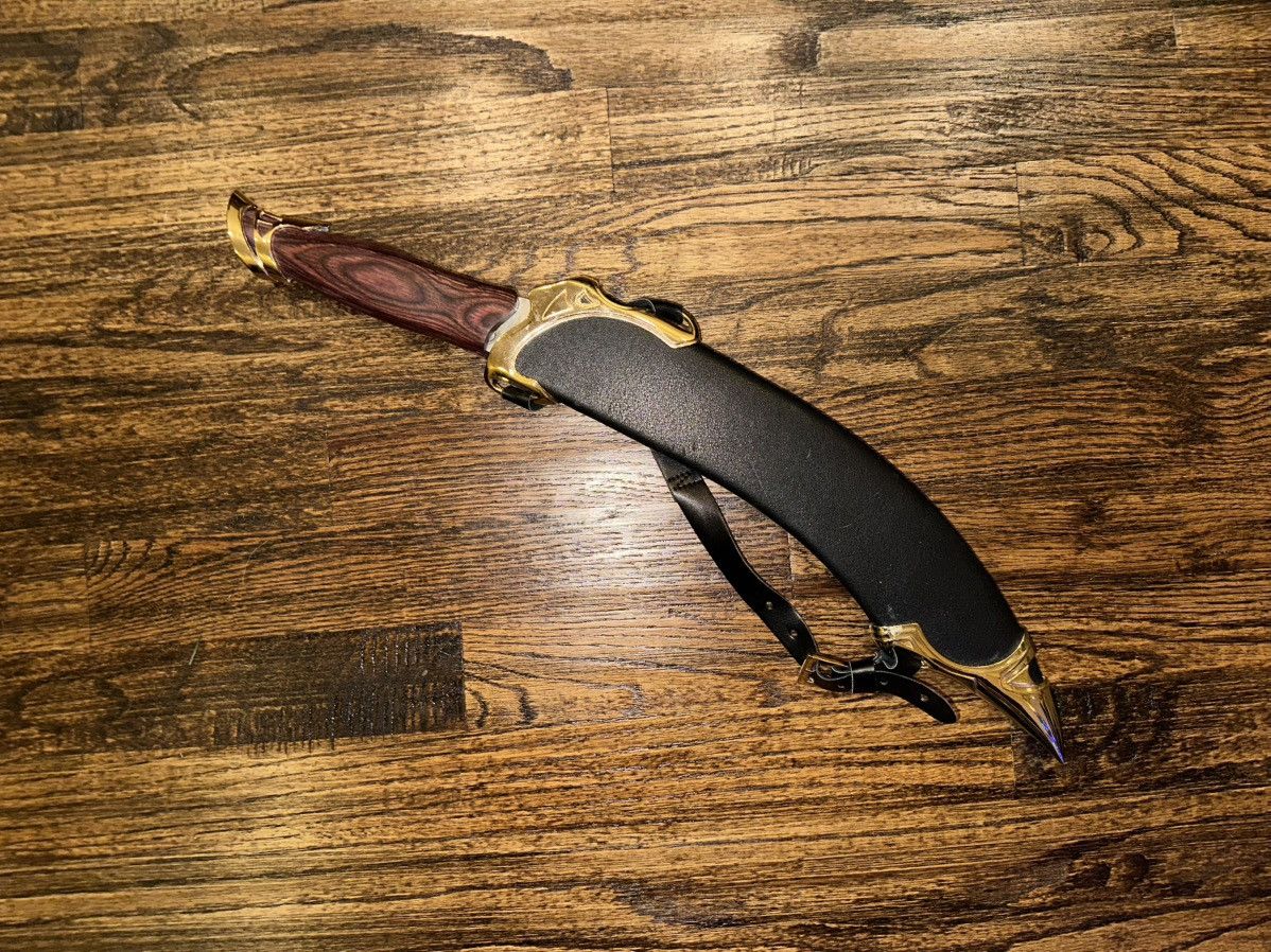 Movie Lord Of The Rings Aragorn Ranger Replica Dagger and Scabbard ...