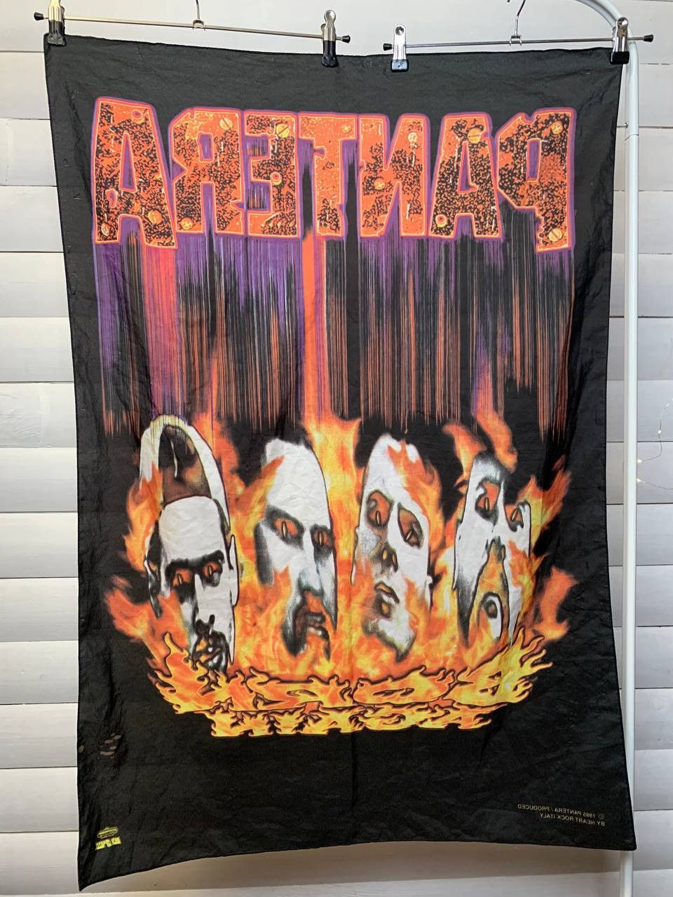 Rock Band × Streetwear × Vintage Vintage 1995 Pantera Heavy Metal Band ...