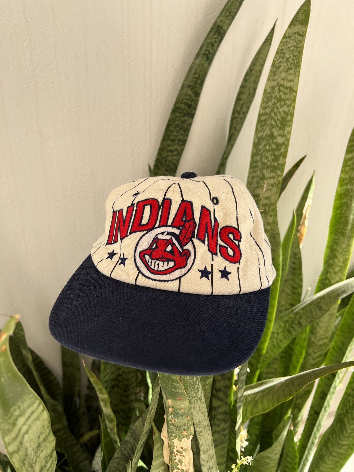 Starter 90s Starter Cleveland Indians Snapback cap | Grailed