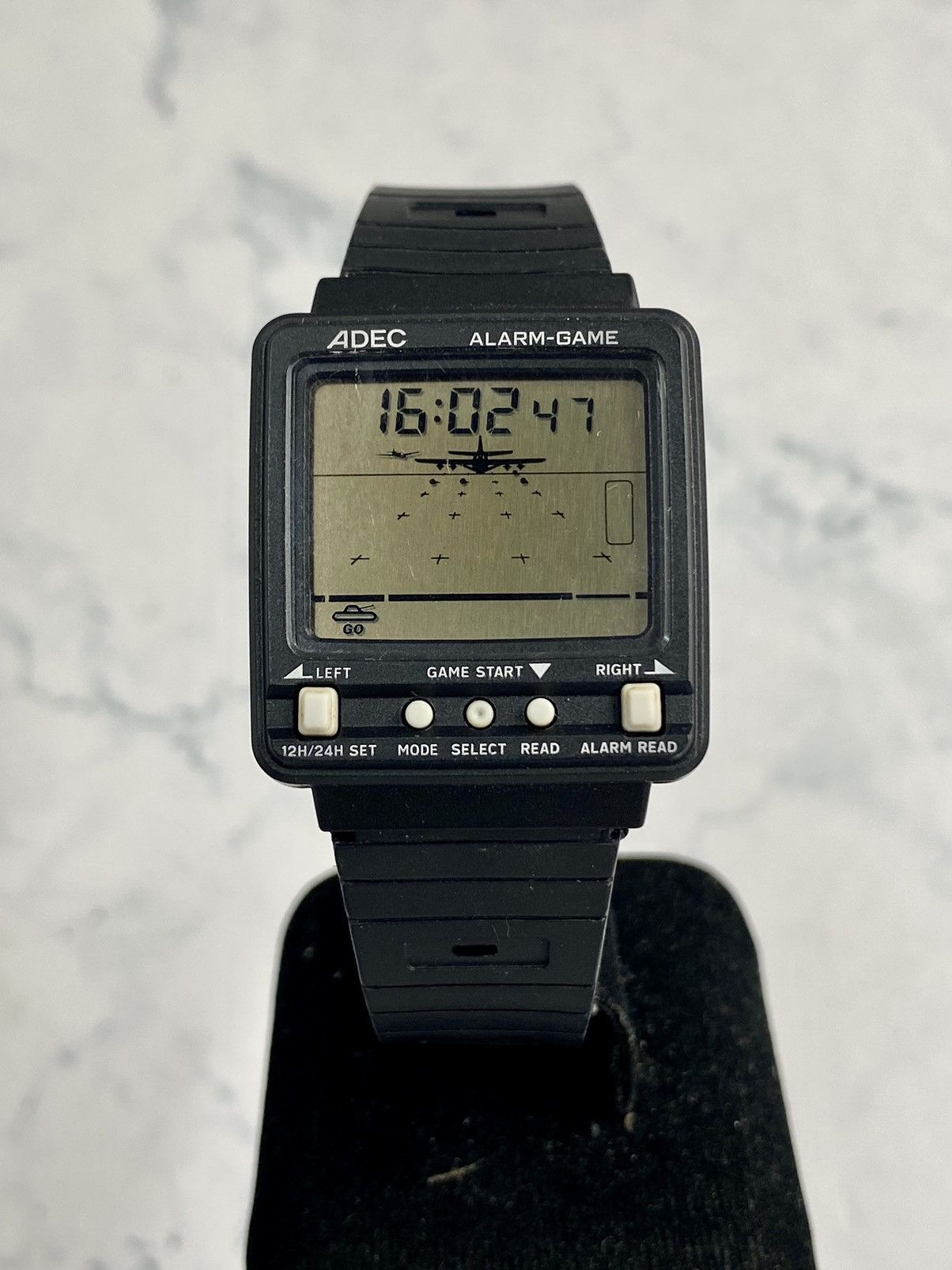Vintage Real Rare Vintage ADEC by Citizen Alarm-Game Digital Watch ...
