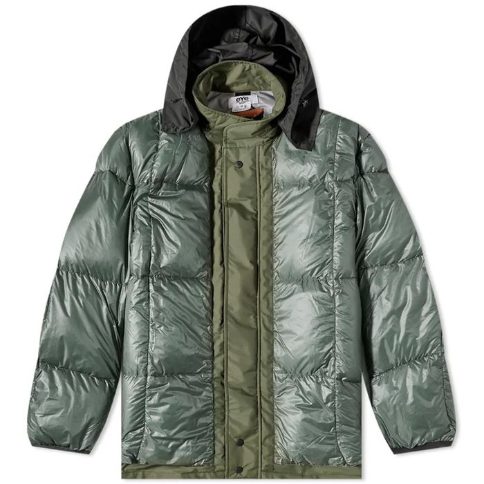 Junya Watanabe eYe Junya Watanabe CDG 2022 x Nanga Puffer Coat | Grailed