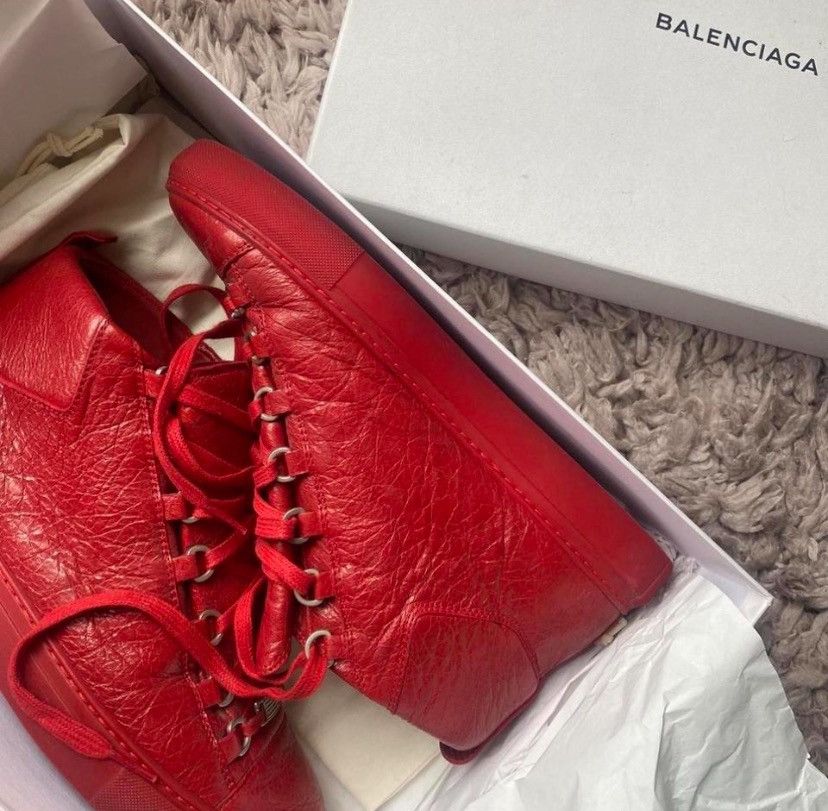 Balenciaga Balenciaga Arenas Red | Grailed
