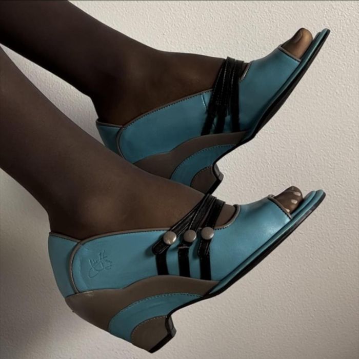 John Fluevog John Fluevog Blue Pumps | Grailed
